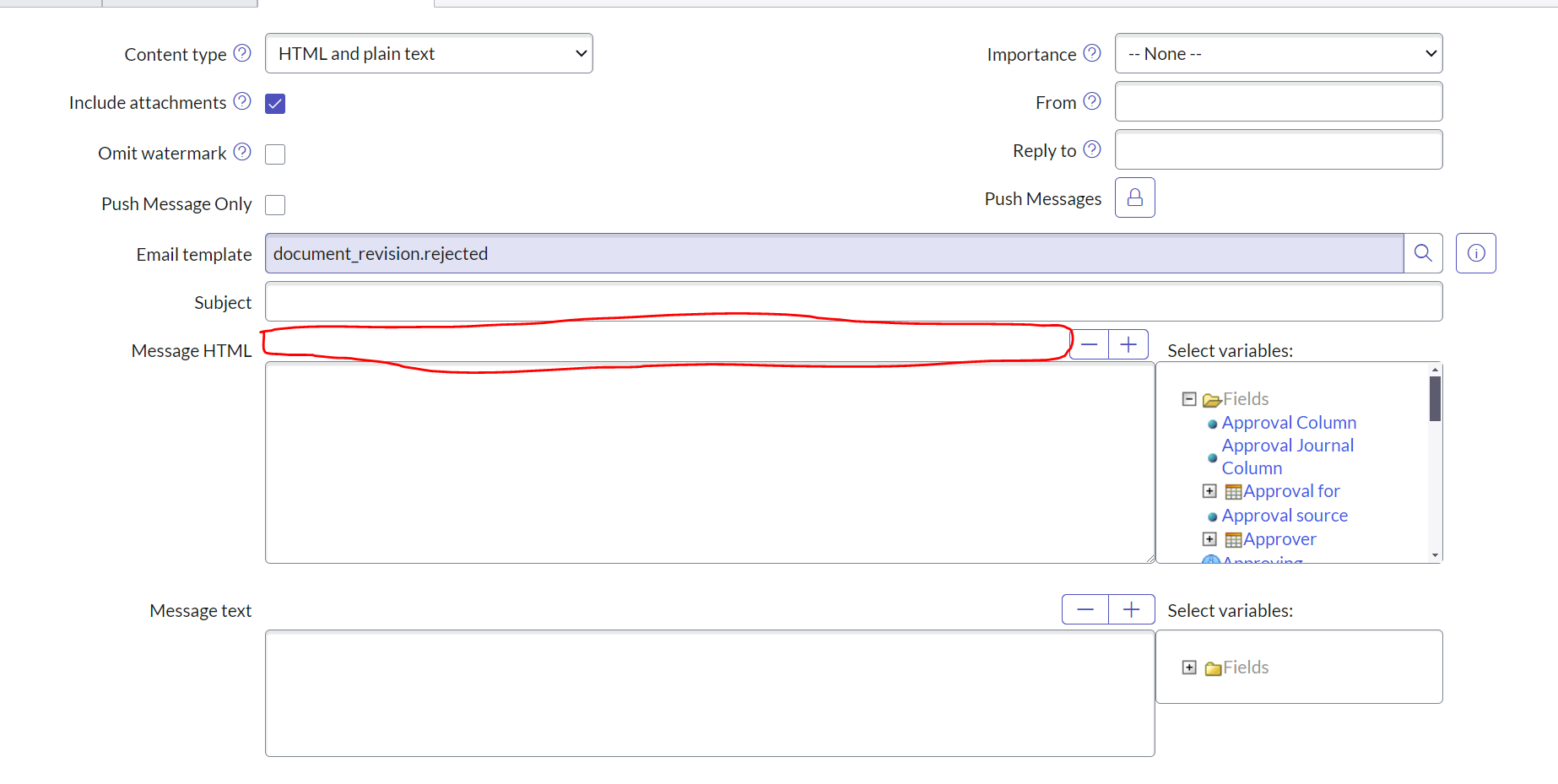 Missing Message Html Toolbar Tinymce Servicenow Community